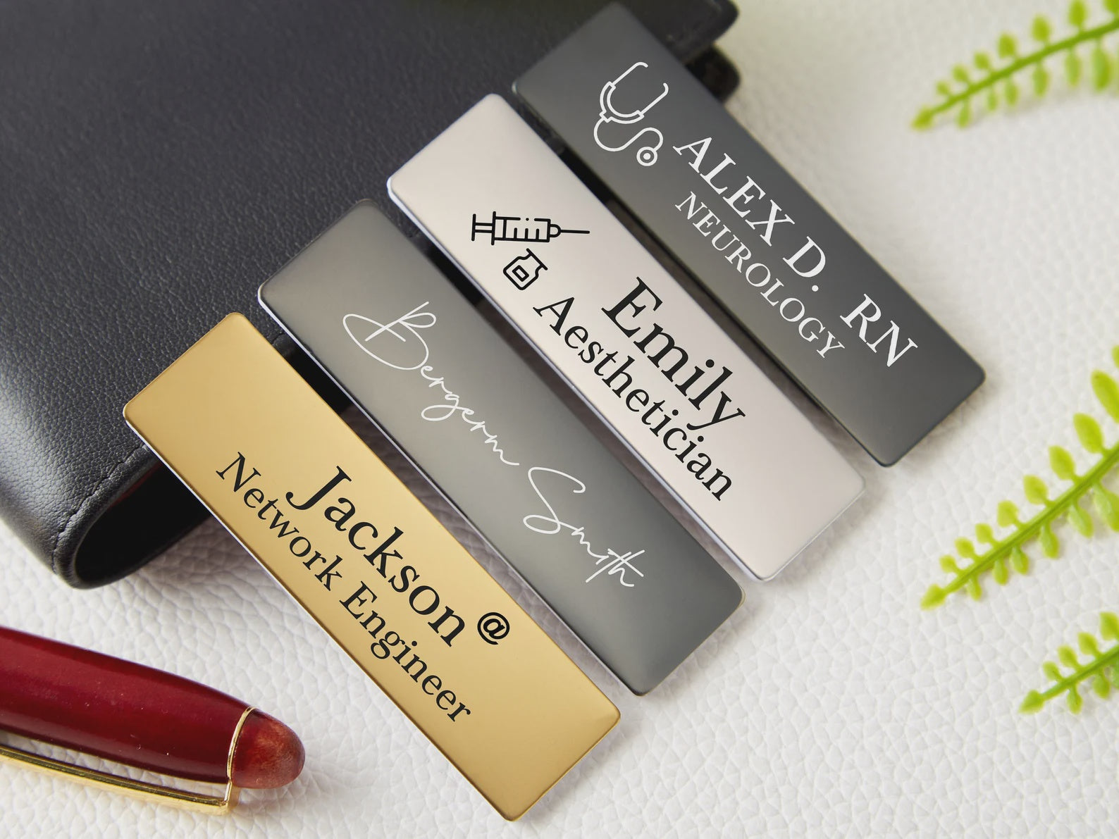 Name Badges – M1 Nail & Beauty Supply